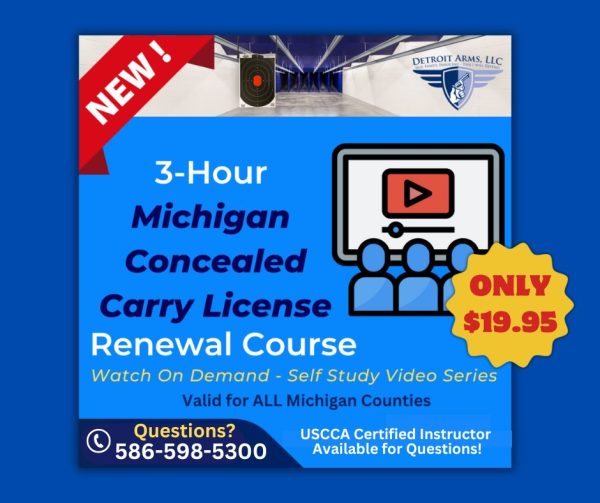 Detroit Arms Michigan Concealed Carry CCW/CPL Training